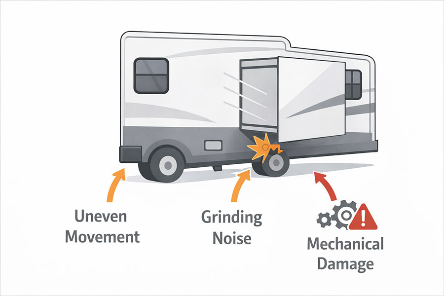 RV Slide-Out Not Working: Electrical vs Mechanical Diagnosis (How to ...